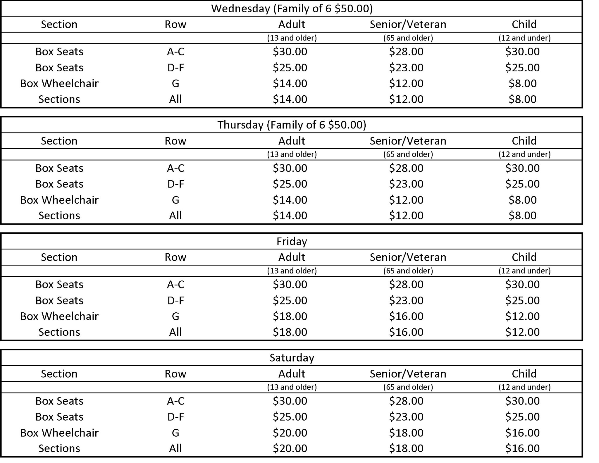 Ticket Information – Golden Spike Rodeo